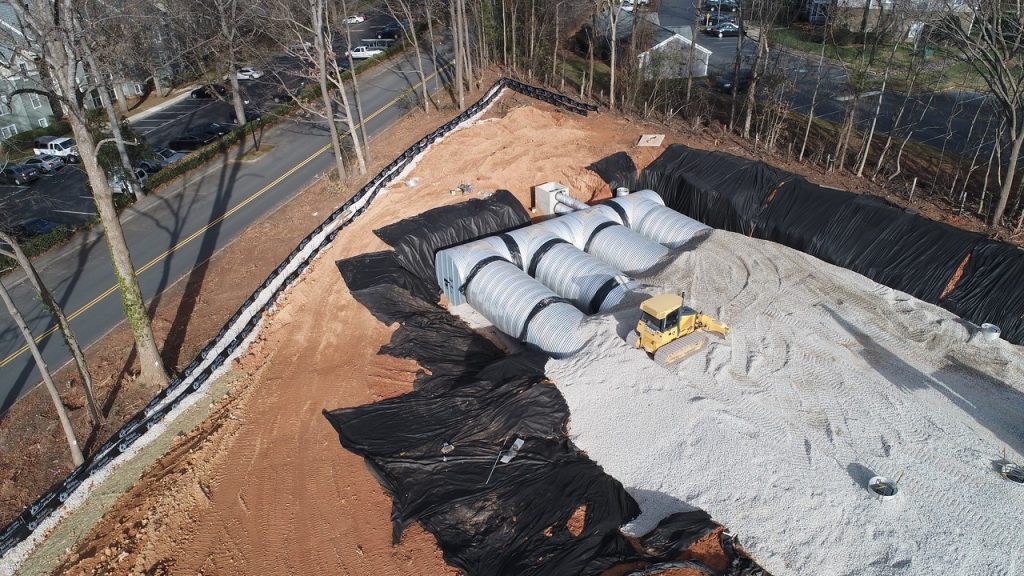 100,000+ Cubic Foot Detention System for Watermark Condos - Southeast ...