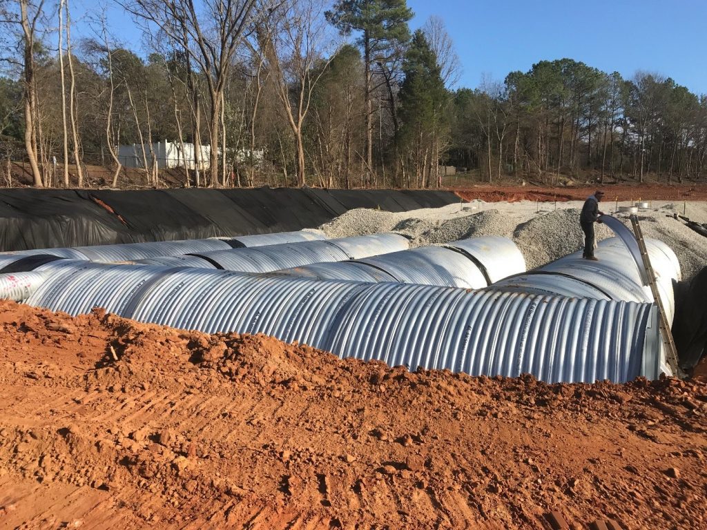 100,000+ Cubic Foot Detention System for Watermark Condos - Southeast ...